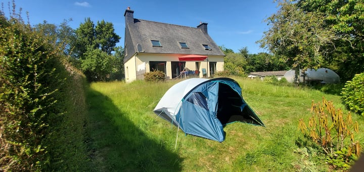Hébergement Sous Tente. - Louannec