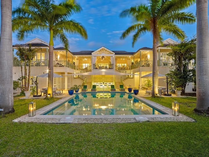 Cool Wind - Luxury Private 6 Bedroom Villa With Beach Privileges - Barbados