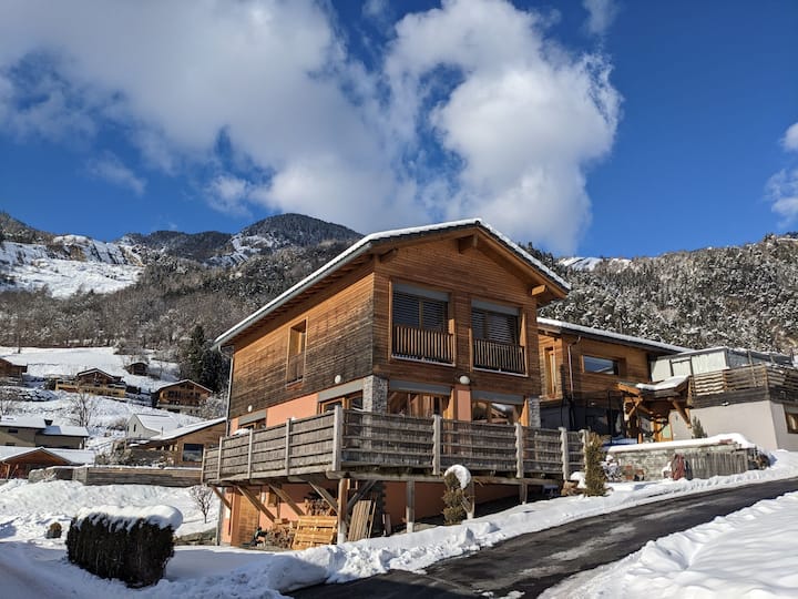 Chalet Avec Vue Charme & Confort - Martigny