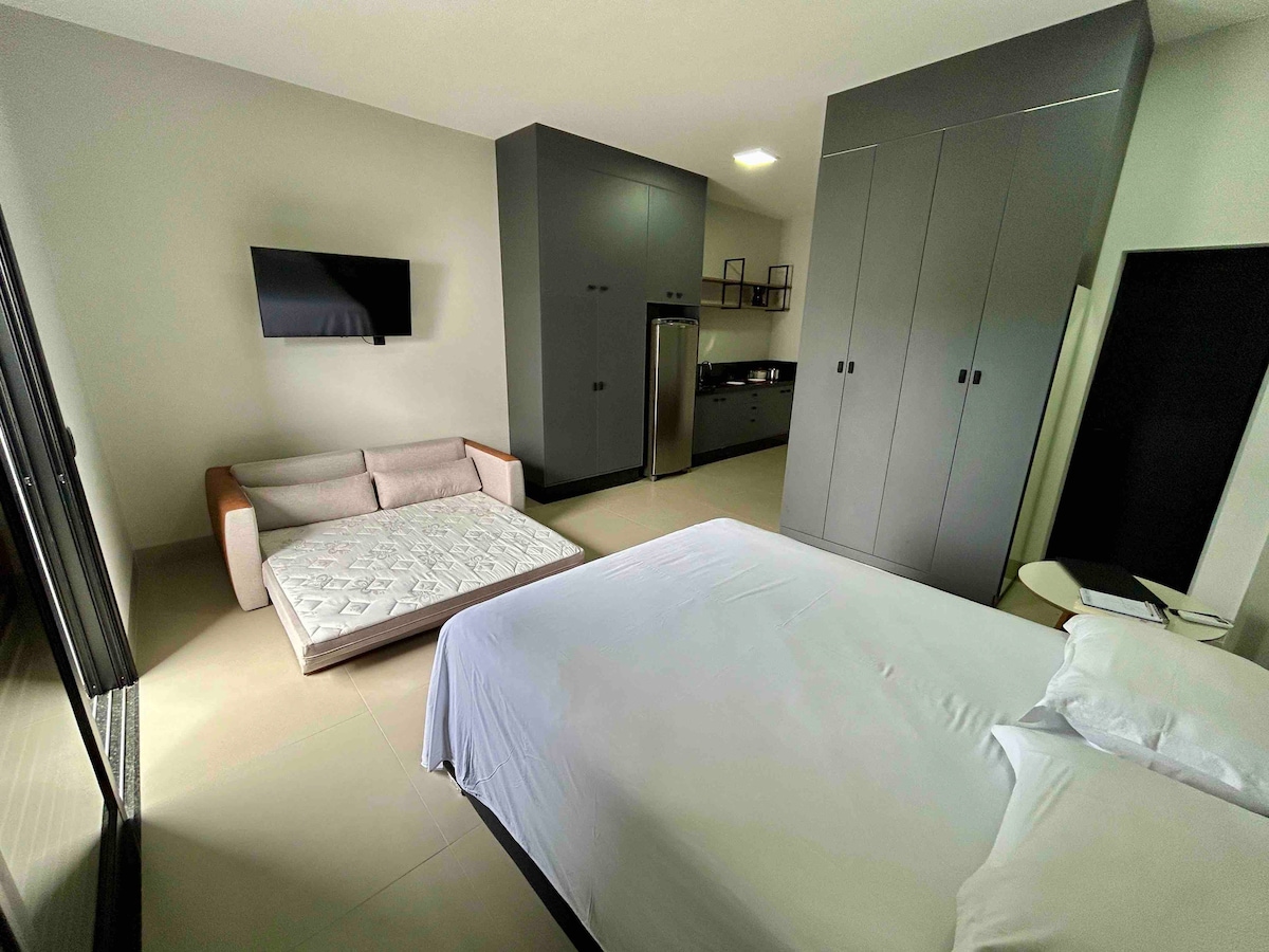 Studio furnished - Ambar Ipanema Apt 06 - Apartments for Rent in Sinop, Mato Grosso, Brazil - Airbnb