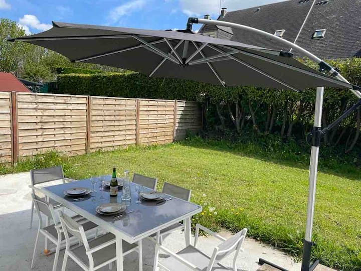 Maison Au Calme Avec Jardin Proche Des Plages - Hotel Ibis Budget Deauville