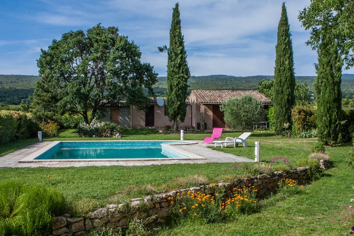Maison Calme Au Cœur Du Luberon - Le Chêne Blanc - Apt