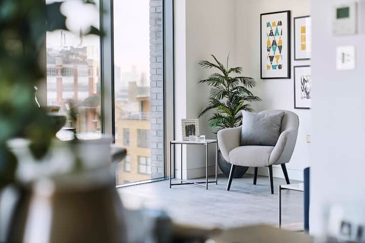 3 Bedroom Air-conditioned Shoreditch Apartment - London