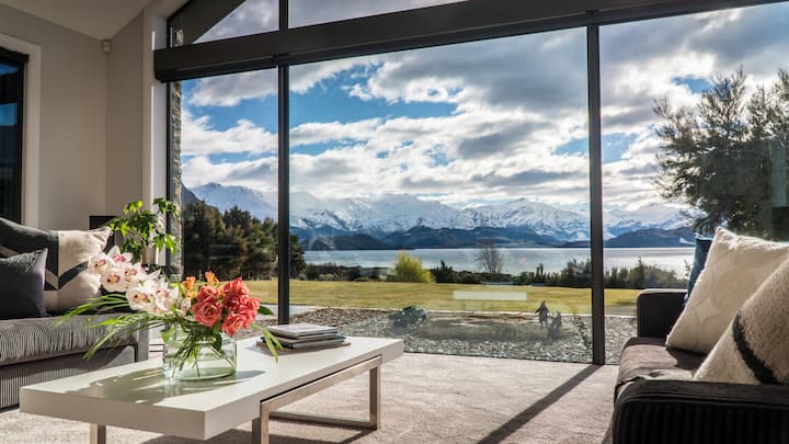 Penrith Point | Luxury | Lake Access | Sleeps 8 - 瓦納卡