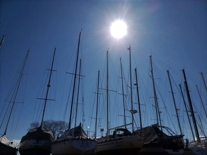Cozy Boatworks #202 Condo Pet Friendly. Elevator. - Bayfield, WI