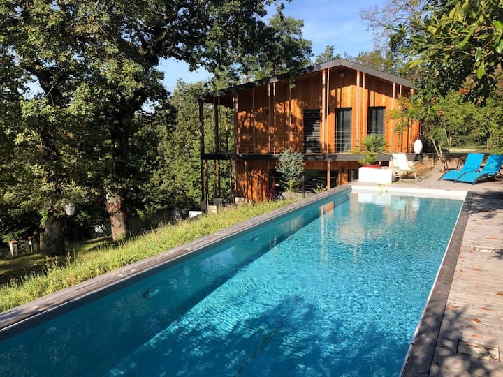 Maison Bois Et Verdure à 3 Mn De Lyon Cité Int. - Villeurbanne