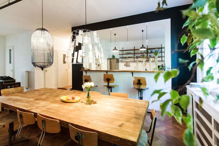 Free Bikes / Pro Big Kitchen / Central / Ac / Wifi - Budapest