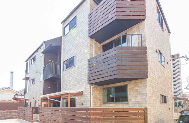 大阪城 45㎡デザイナーズ 新築  床暖 Lifehouse 贅沢な空間 玉造A 大阪万博夢洲直通 - Osaka, Japan