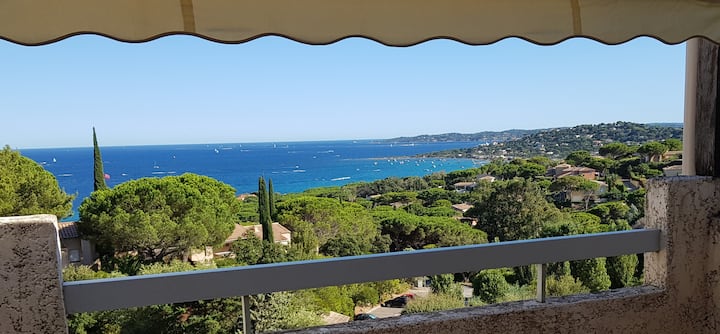 Appt, Superbe Vue Sur La Baie De Saint Tropez - Sainte-Maxime
