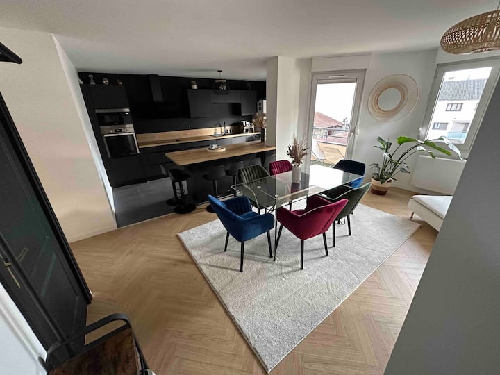 Appartement 3 Chambres Totem - Villeurbanne