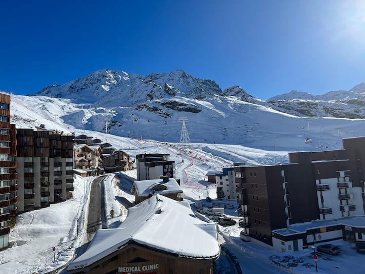 Val Tho Logement 4p. Skis Aux Pieds Dôme De Polset - Val Thorens