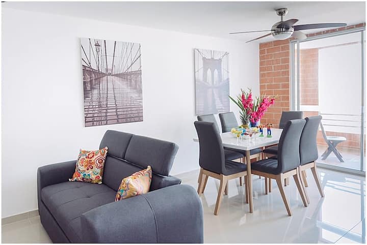 8 People Apartment 5 Min From The Malecon. - Barranquilla