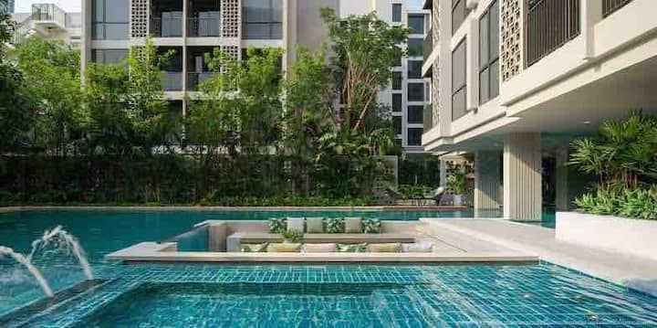 1br Downtown Next Bts Sky Train,1 Min To Mall - Phra Khanong