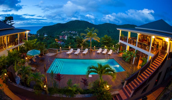 Spectacular Views For Up To 16 Persons ! - Saint Lucia