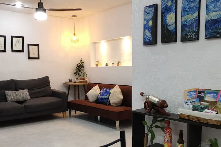 Casa Chardonnay -2 Hab Con A.a/wifi/sin Escaleras - Mérida