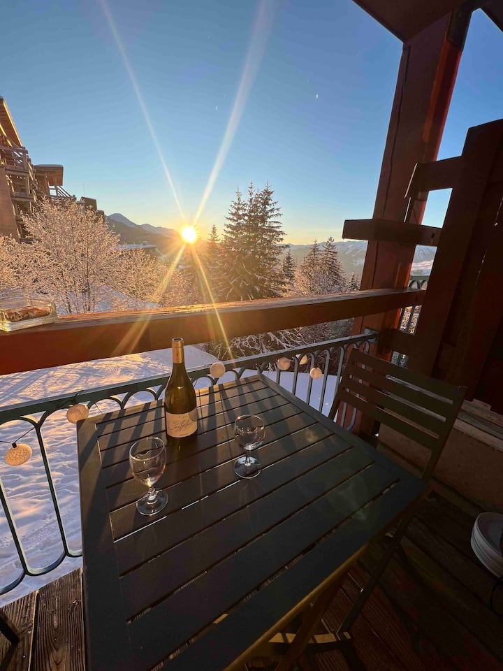 4* Arc 1800 Nova 2 Plein Centre 40m2 Cocooning - Peisey-Nancroix