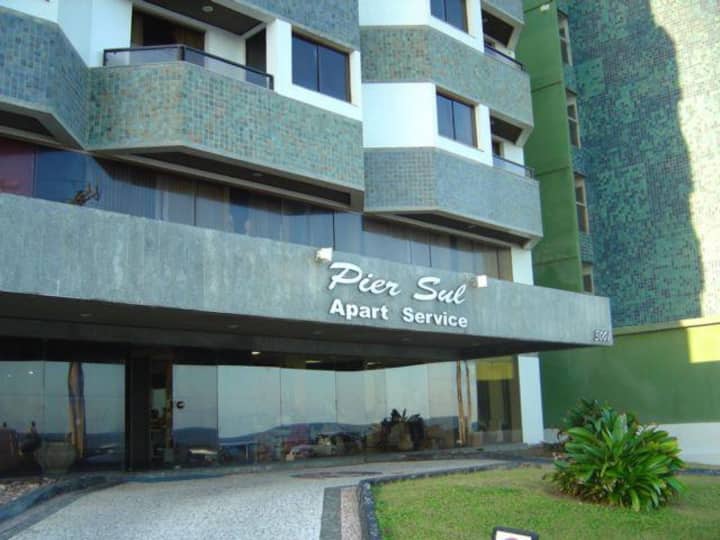 Flat Pier Sul Em Ondina Até 4 Hóspedes Apto Total - 巴伊亞州