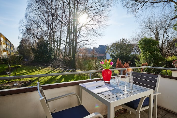 Saniertes Studio Mit Balkon/garten Nahe Uke - Hamburg