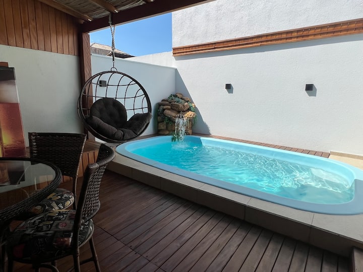 Casa Luxo Com Piscina Próximo A Praia E Beto Car. - Penha