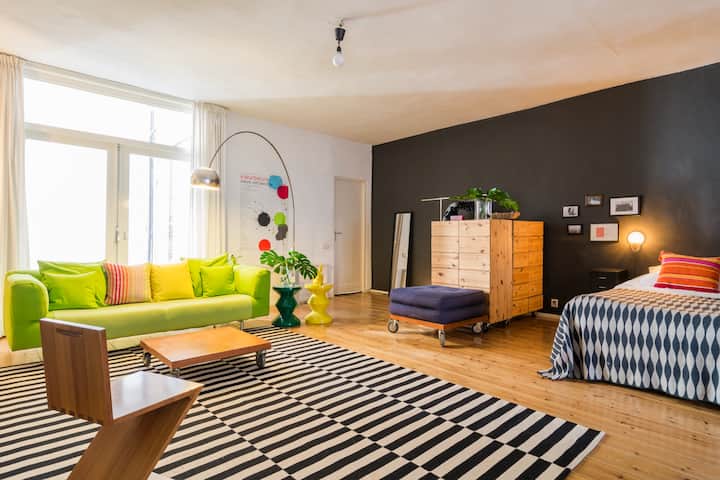 Central & Spacious Design Loft In Museum District - Amsterdam