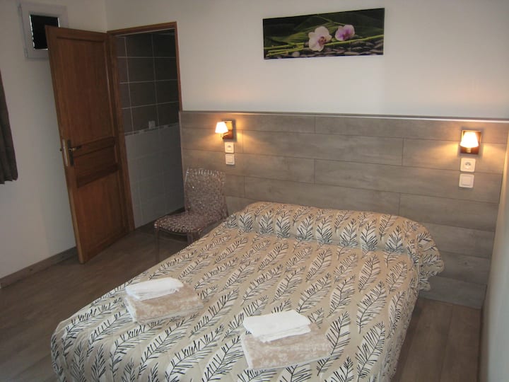 Chambre 2 Pers. Accessible Handicapés - Frontignan