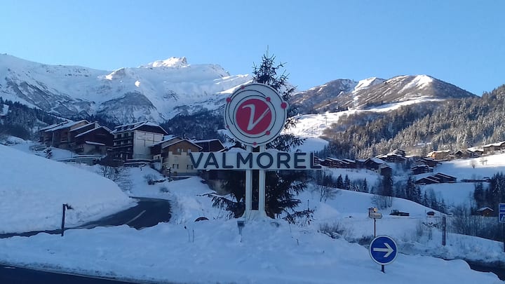 Chalet Le Crêt, Situé Dans La Station De Valmorel - Les Avanchers-Valmorel