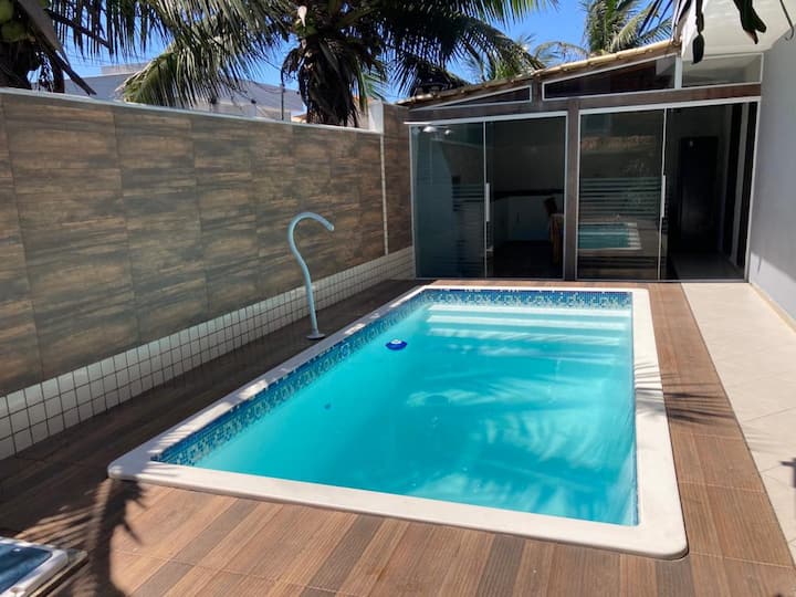 Casa Magnífica Na Rua Da Praia Em Cabo Frio - Cabo Frio
