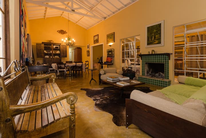 Casa Na Montanha Santo Antônio Pinhal / 5 Quartos - Santo Antônio do Pinhal
