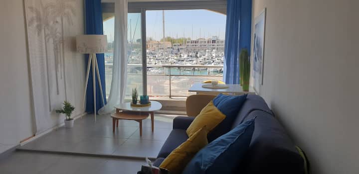 Grand Studio Vue Port - Mauguio