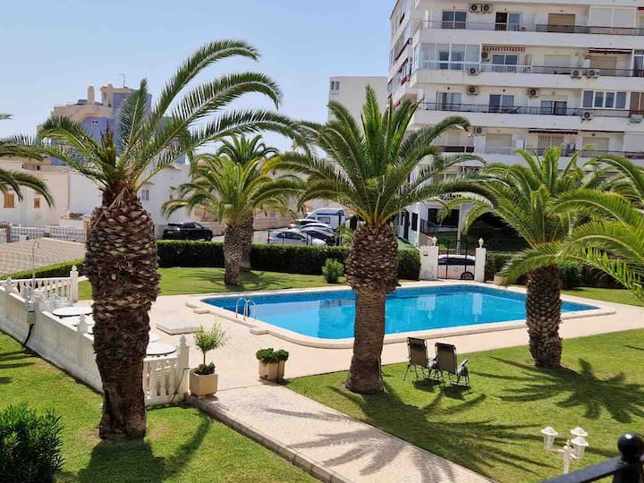 Sea/pool View Apt., Free Parking. - Torrevieja