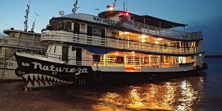 Navio Natureza Turismo Santarém-alter Do Chão-pará - Santarém