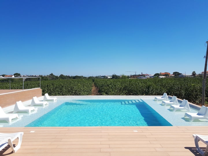 Maison Charmante à Faro + Piscine Partagée - Faro