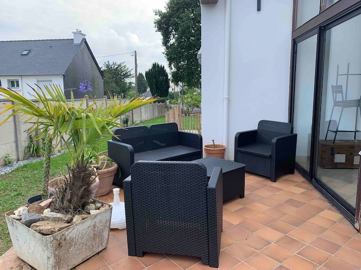 Maison De Famille Confortable - Plage de Plouha (Bréhec)