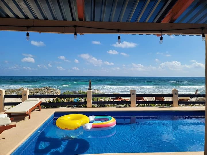 ¡Ocean Front Suite With Pool! - Isla Mujeres