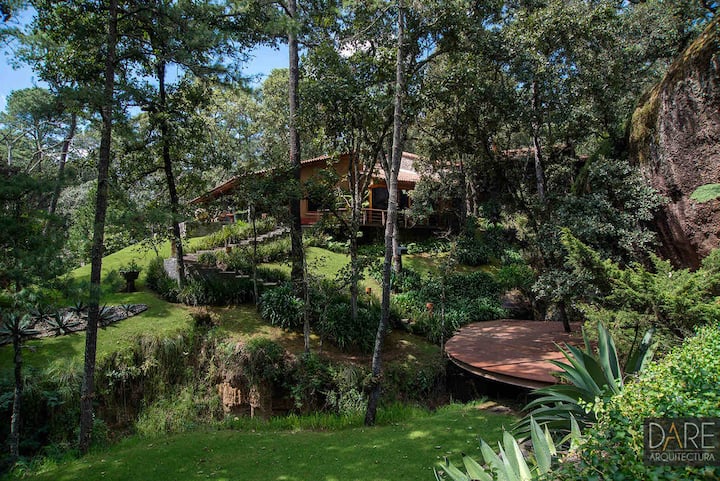 Hermosas Cabañas En Rancho Tres Hermanos Tapalpa - Tapalpa