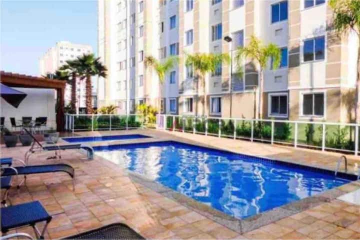 Lindo Apartamento Com Piscina Na Gleba - Londrina