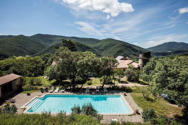Gîte "Le Randonneur", Château De Colombières 4* - Olargues