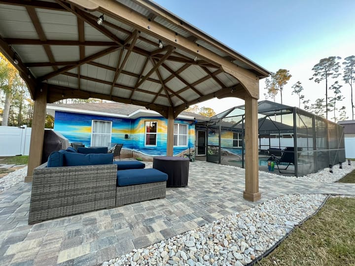 Cozy Paradise. Heated Pool And Close To The Beach! - Palm Coast, FL