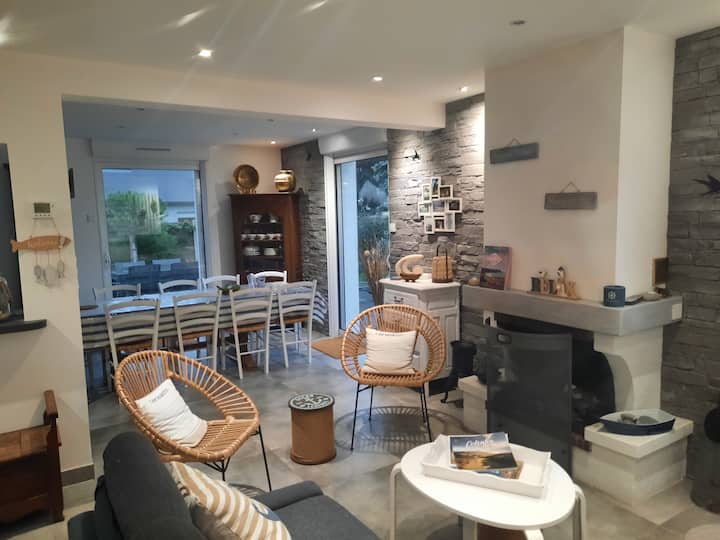 Maison Familiale Face à La Mer - Manche