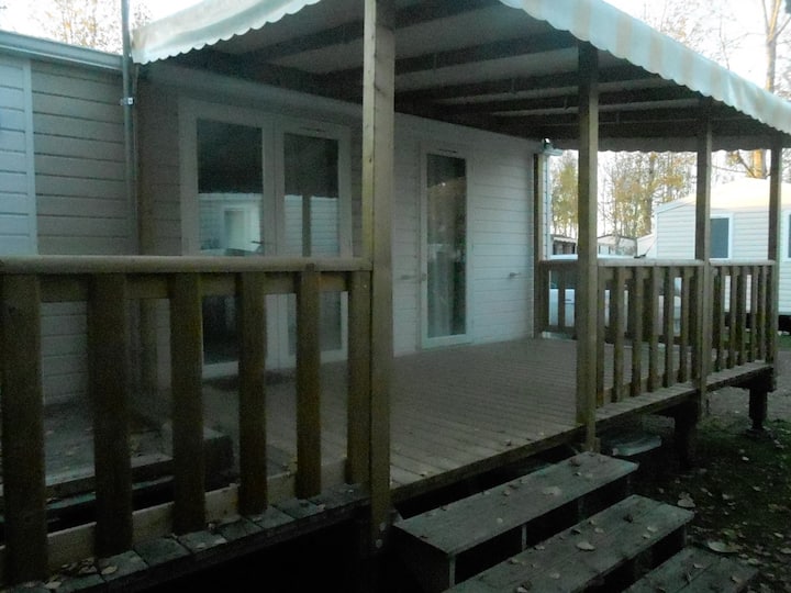Mobil Home 128, Tout Confort, Piscines Payantes - Onzain