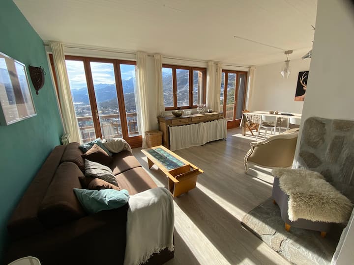 Grand T4 Plein Sud Serre Chevalier - Situation N°1 - Monginevro