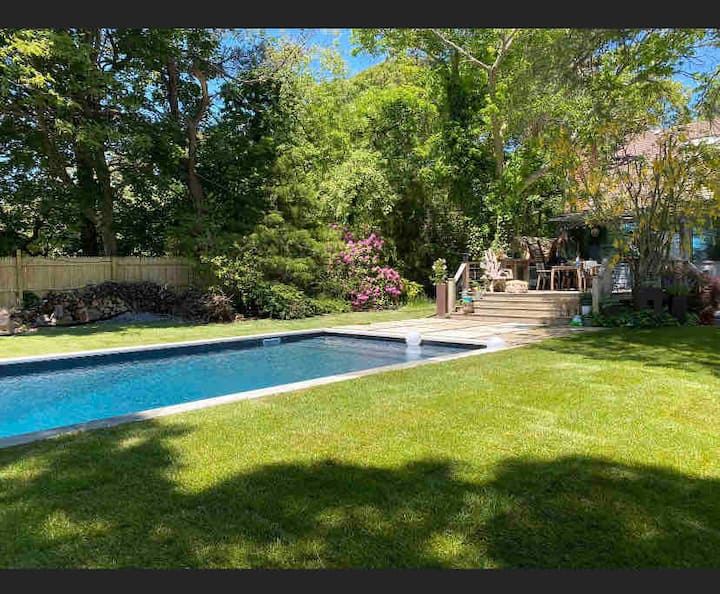 Hampton Waterview Gorgeous Yard W/pool /Pizza Oven - Hampton Bays, NY