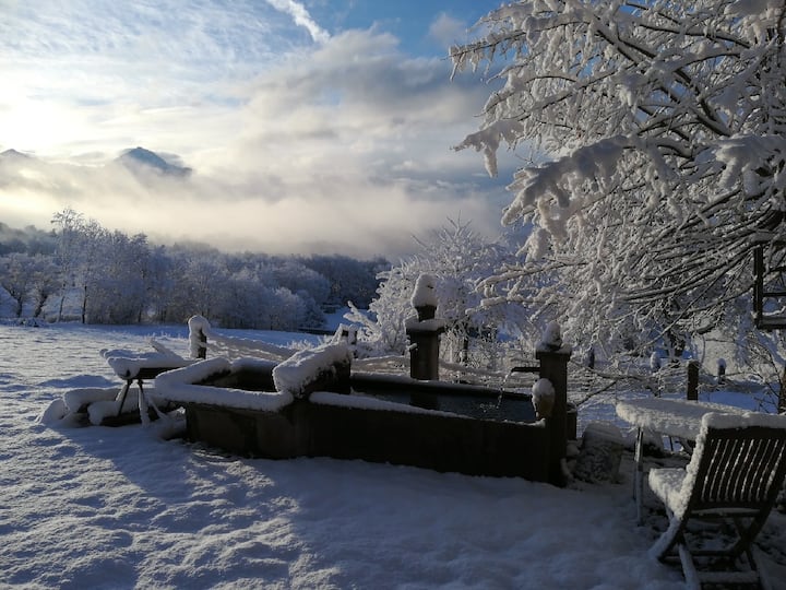 Superbe Studio Style Loft Aménagé Dans La Grange - Hautes-Alpes