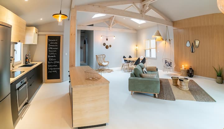 Boheme Chic à Quelques Pas Du Bassin - Gujan-Mestras