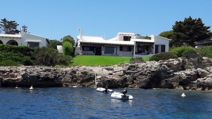 Maravillosa Casa Delante Del Mar En Primera Linea - Binibeca