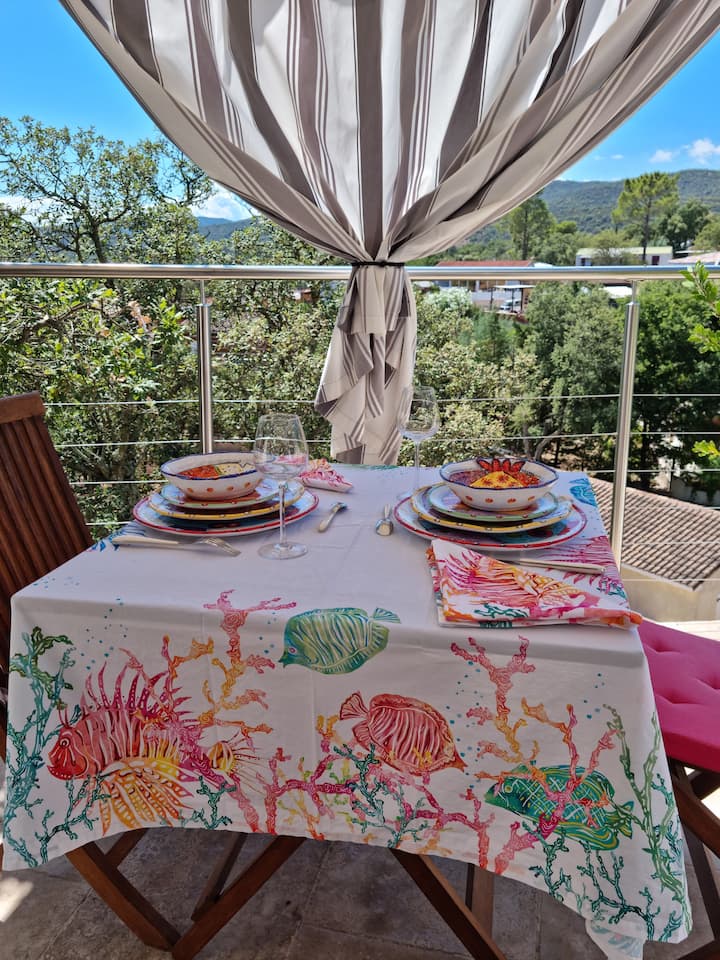 Maison Au Calme Dans Résidence Privée Avec Jacuzzi - Roquebrune-sur-Argens