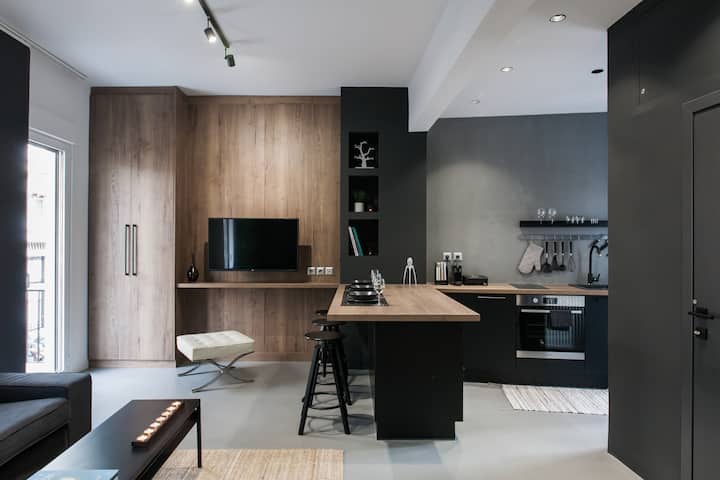 Porsche Luxury Flat Under Acropolis - 아테네