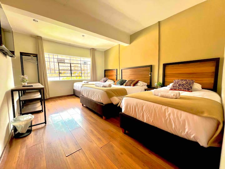 Habitacion Para 4personas A5 Cuadras Plaza De Arma - Santiago