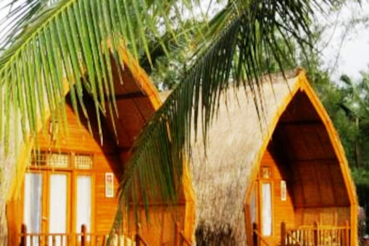 For 8 Pax Jepun Bungalow Gili Meno Island 4 Rooms - Îles Gili