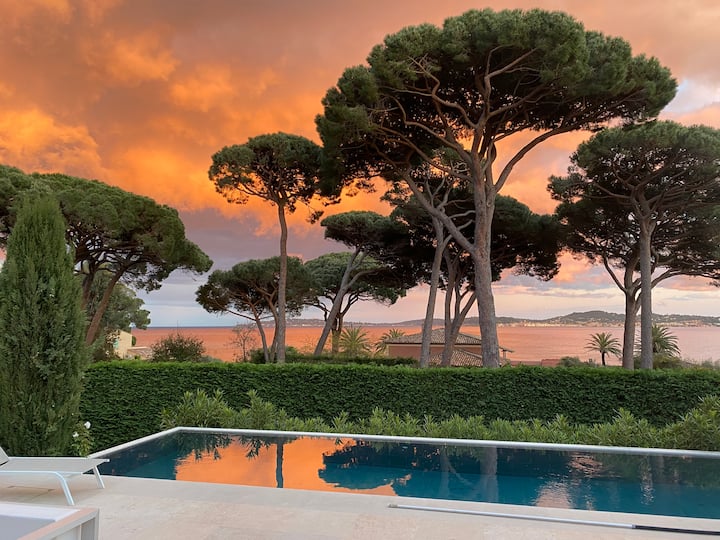 Luxueuse Villa- Vue Mer Sur Le Golfe De St Tropez - Saint-Tropez